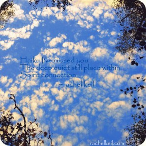 I’ve missed you – Rachel Keil